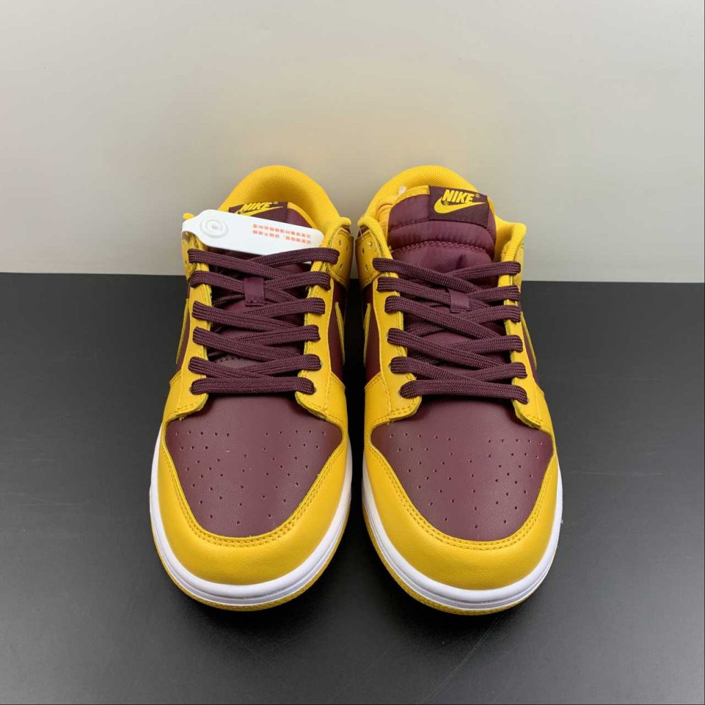 Nike Dunk Low “Arizona State” Burgundy/Yellow For Sale – The Sole Line
