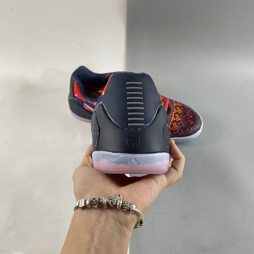 Nike Kobe 9 EM Premium QS Laser Crimson/Reflective Silver-Obsidian For ...