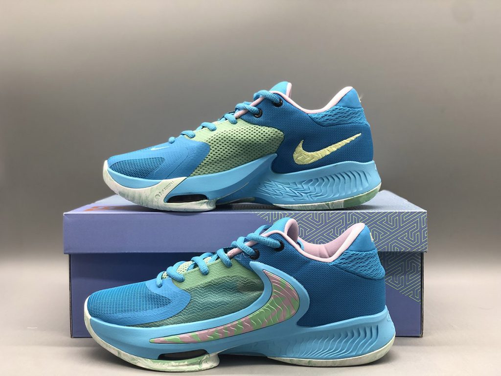 Nike Zoom Freak 4 Laser Blue/Lilac-Light Menta For Sale – The Sole Line