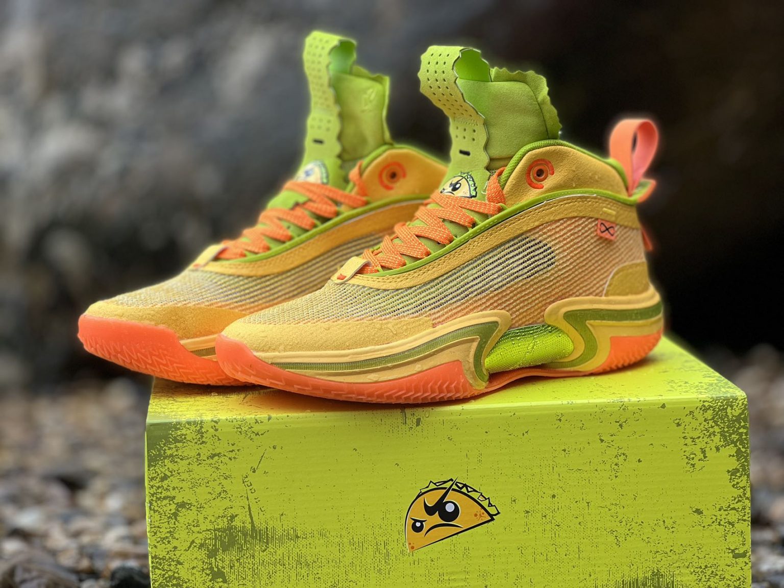 Air Jordan 36 “Taco Jay” Citron Pulse/Atomic Green/Cone/Black For Sale ...