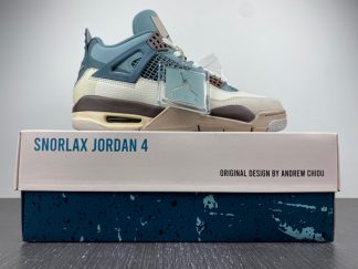Andrew Chiou x Air Jordan 4 Snorlax Custom For Sale – The Sole Line