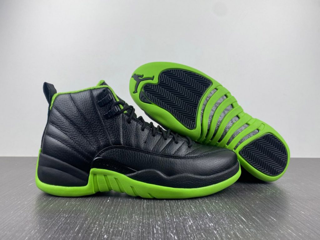 Air Jordan 12 “28 Days of Flight” Black Neon Green For Sale – The Sole Line