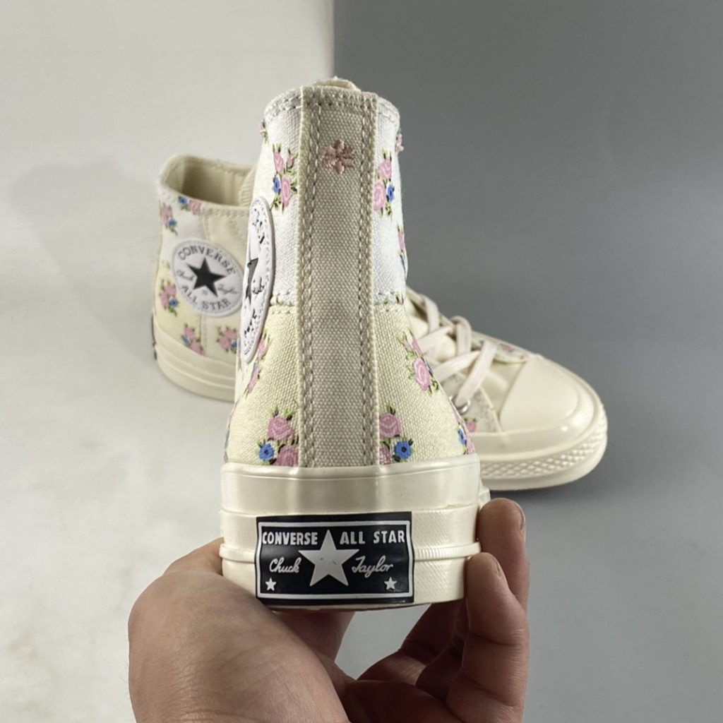 Converse Chuck 70 Patchwork Floral Egret/White/Soft Dune For Sale – The ...