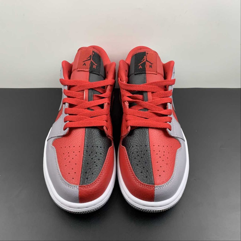Air Jordan 1 Low SE “Split” Gym Red/Black/White/Cement Grey For Sale ...