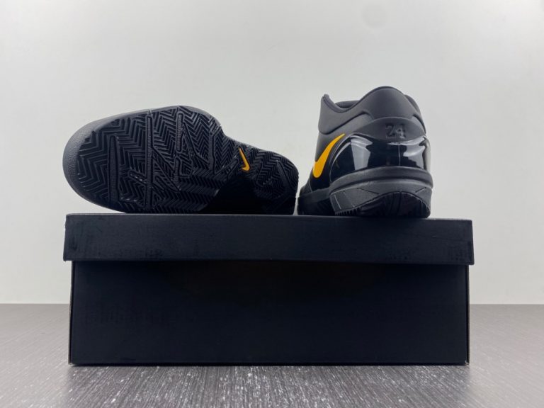 Nike Kobe 4 Protro Black University Gold FQ3544-001 For Sale – The Sole ...
