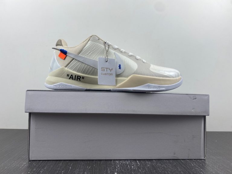 Off-White x Nike Kobe 5 Protro Custom by Mamba Concepts – The Sole Line