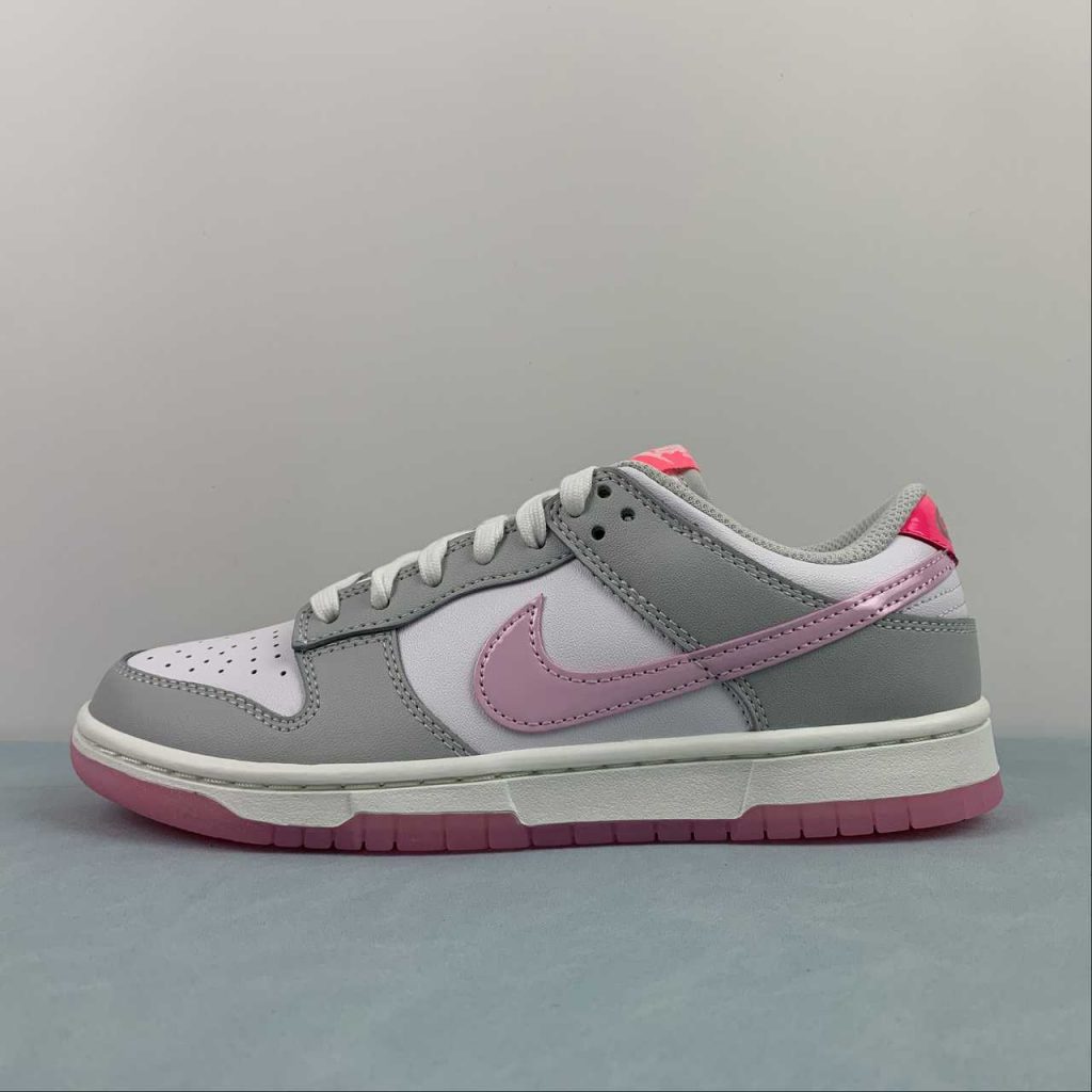 Nike WMNS Dunk Low “520” White Pink For Sale – The Sole Line