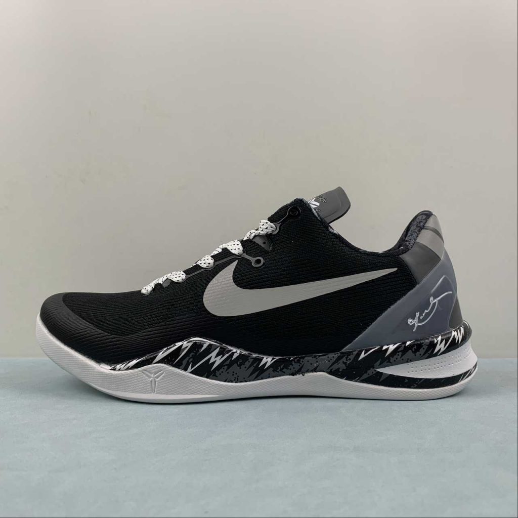 Nike Kobe 8 System Philippines Black Silver For Sale – The Sole Line