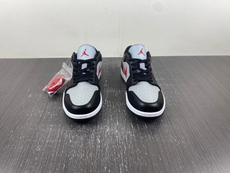 Air Jordan 1 Low Black/Grey/Fire Red DC0774-062 For Sale – The Sole Line